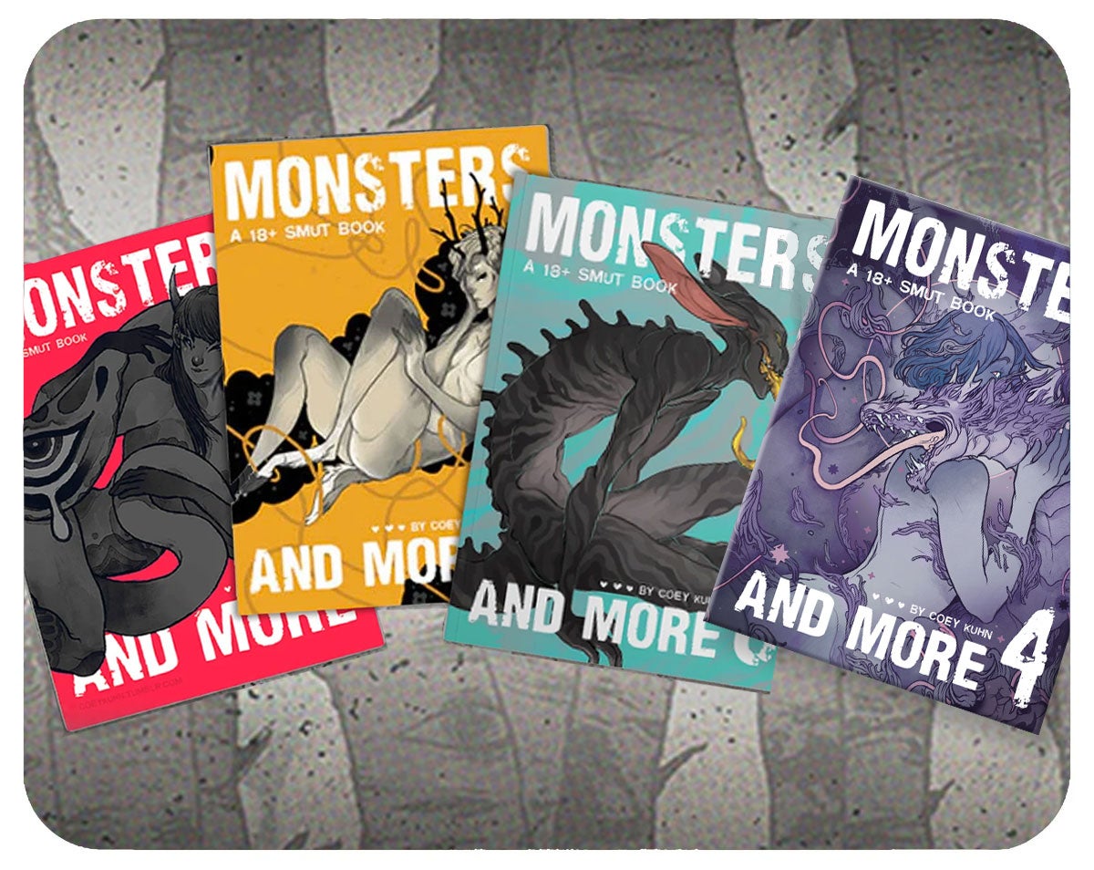 Coey: PREORDER Monsters & More, PHYSICAL COPIES (Mature Artbook) | Coey ...