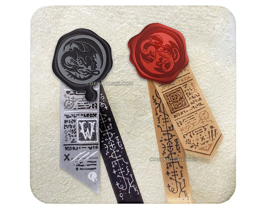 Coey: Dragon Wax Seal (Enamel Pins) | Coey & Shy Shop